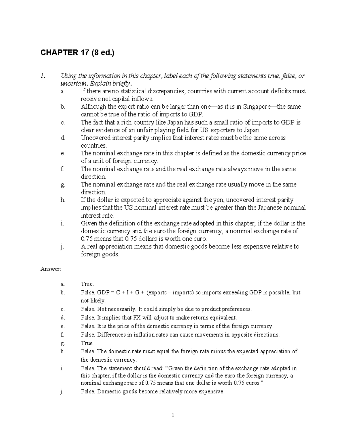 Self-Practice 3 - CHAPTER 17 (8 ed.) 1. Using the information in this ...