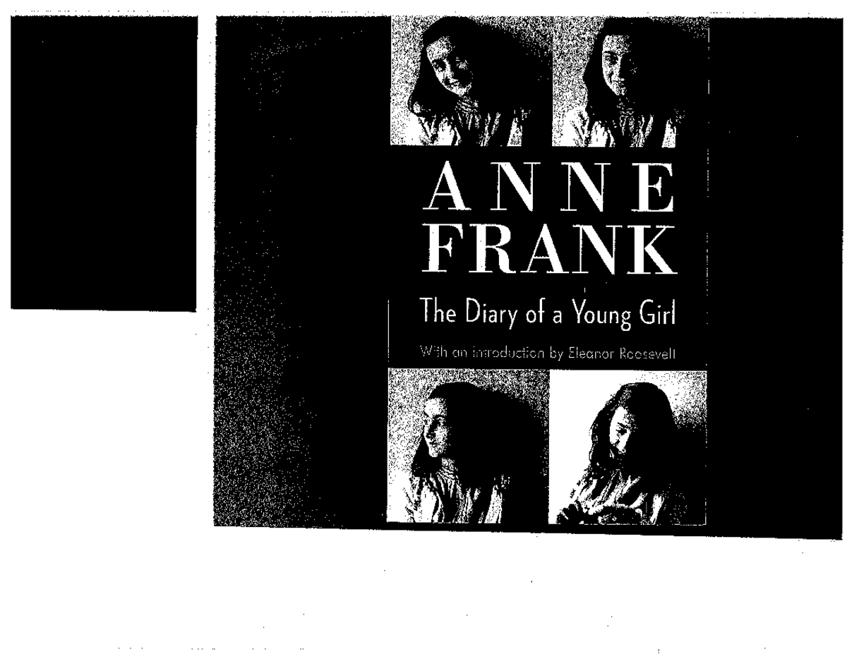 Anne Frank - Please read before test. - ENGL 251 - Studocu