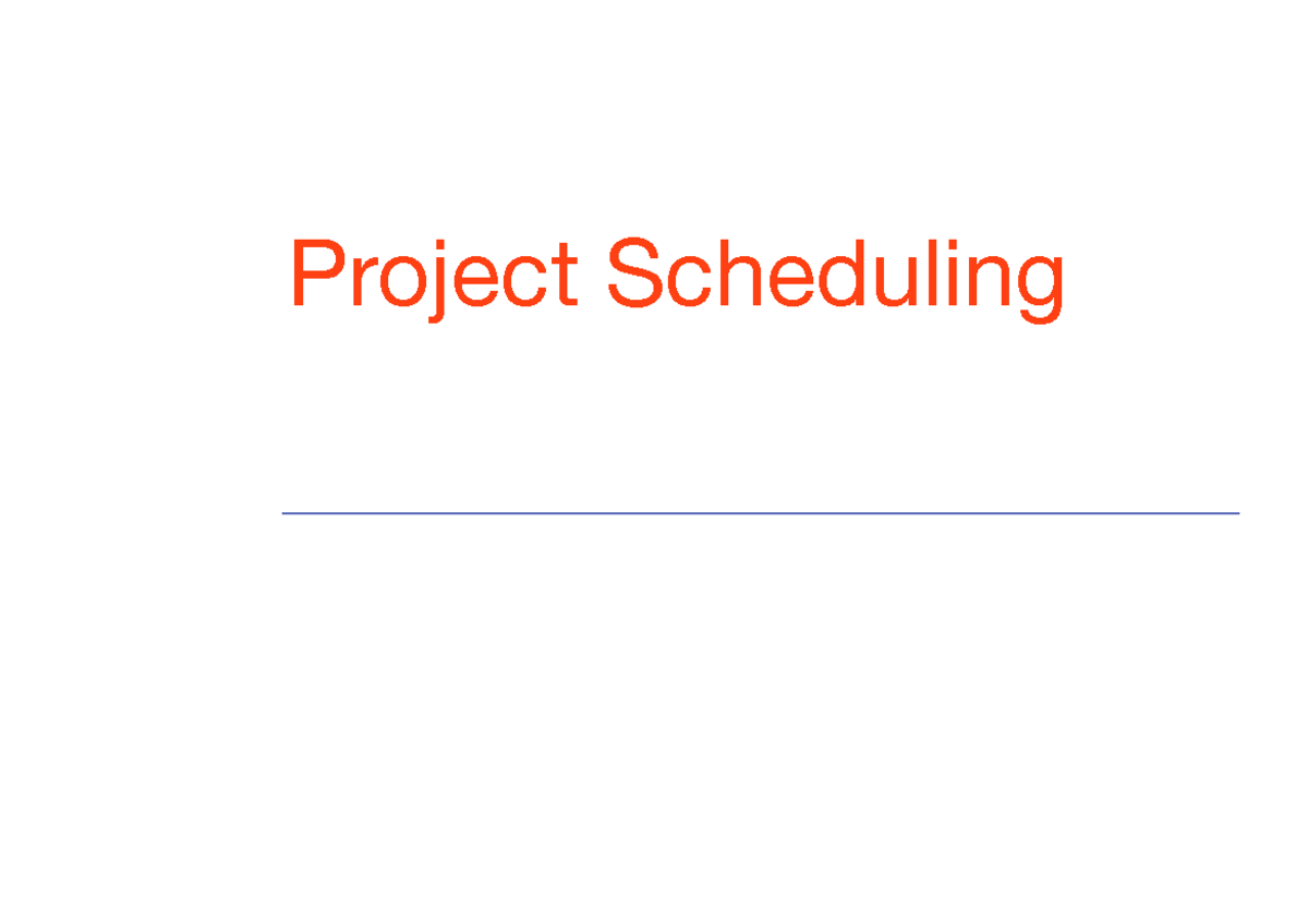 C03 - Software Project Management(Sp22 - CS453-A-CS - Th) - Project Scheduling spm - ©2014 ...