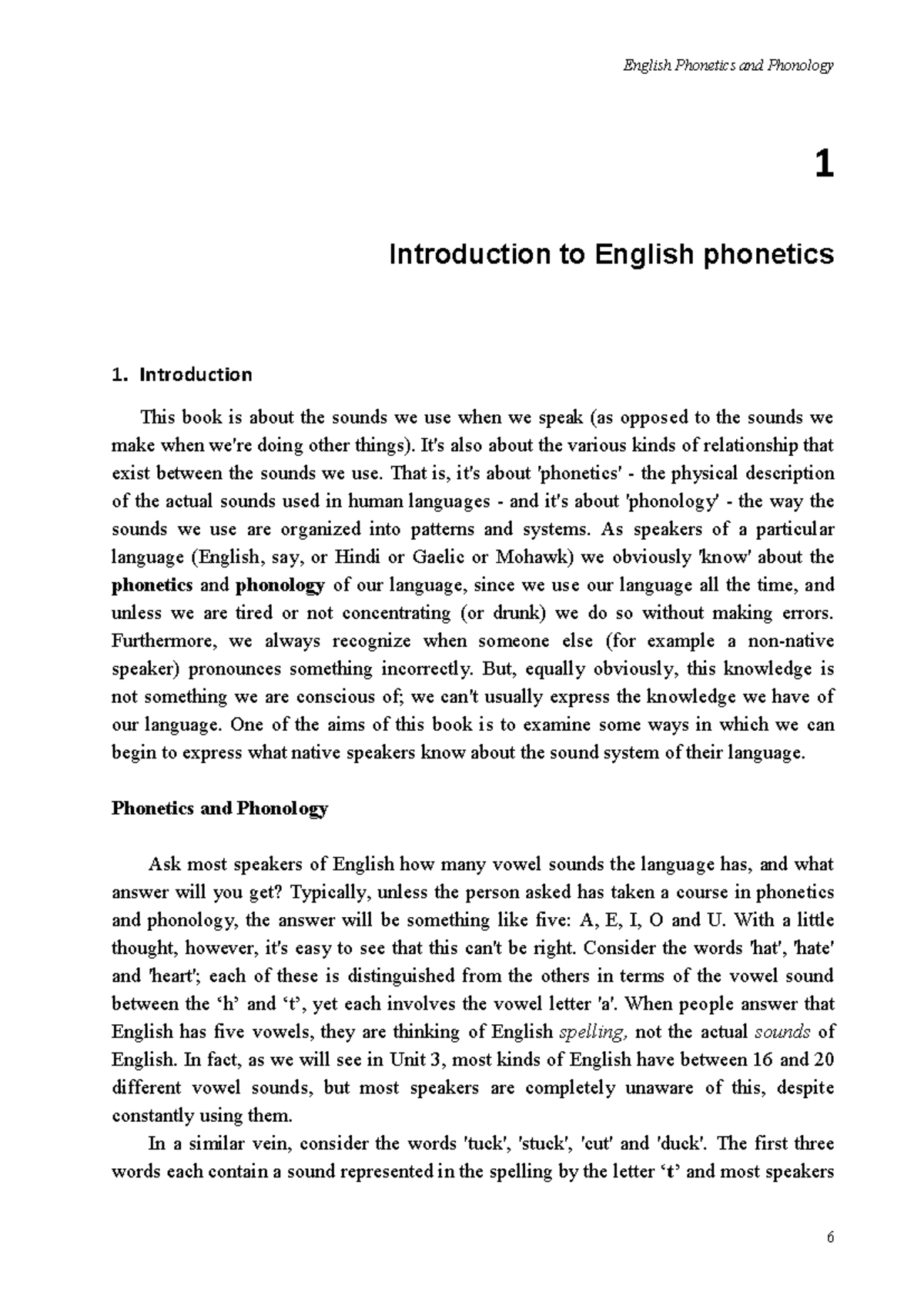 English Phonetics - 1 Introduction to English phonetics 1. Introduction ...