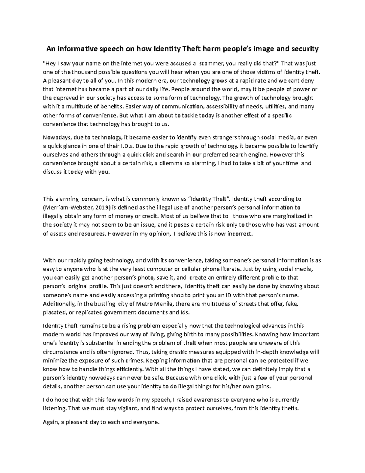 Inbound 478539926 - All about finance - An informative speech on how ...