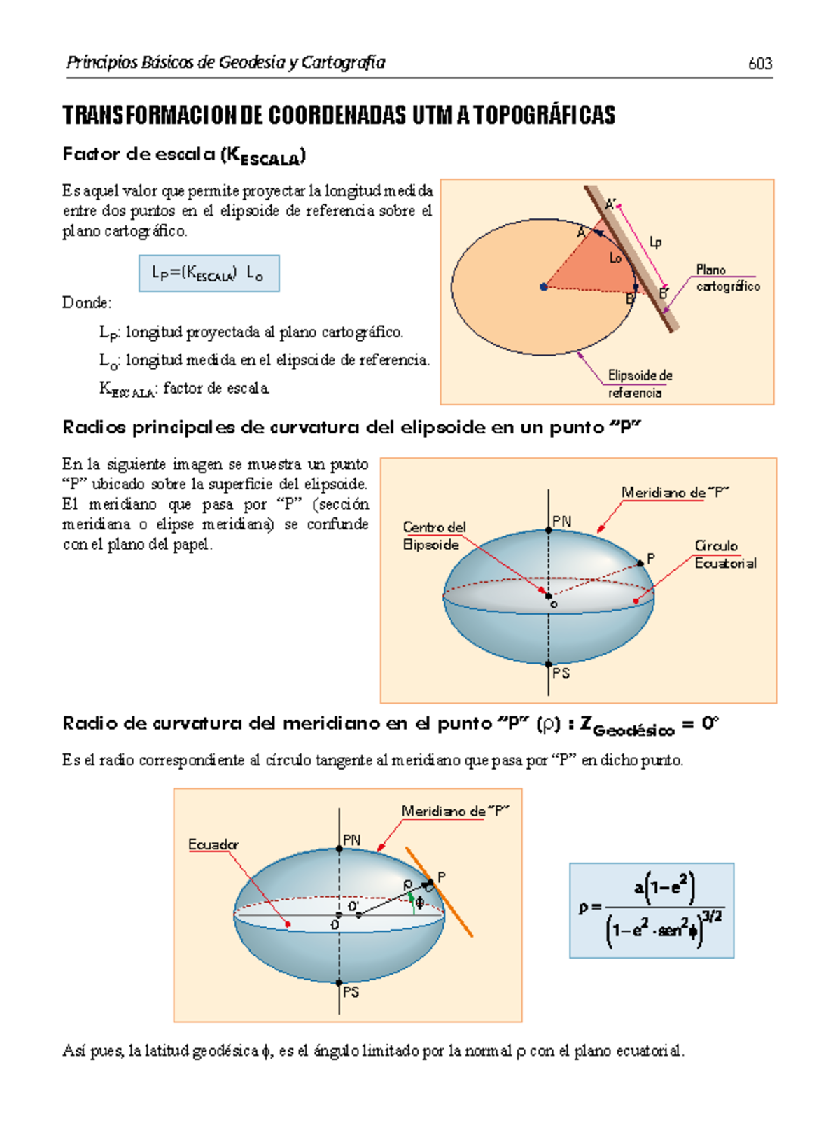 Sesión 6 - GEODESIA SEMANA 6 - Factor de escala (KESCALA ) Es aquel valor que permite proyectar ...