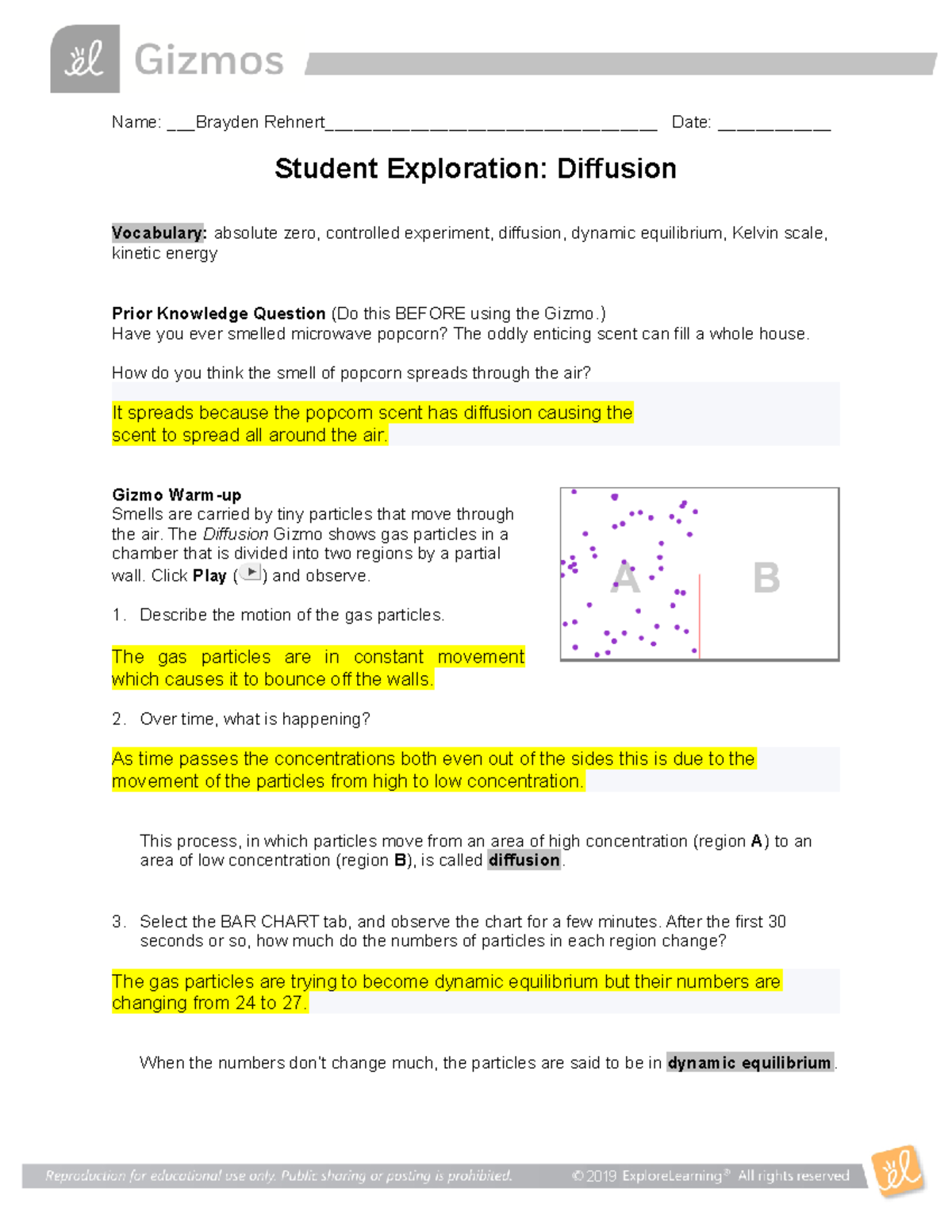 Diffusion SE - info - Name: Brayden Rehnert________________________________ Date ...