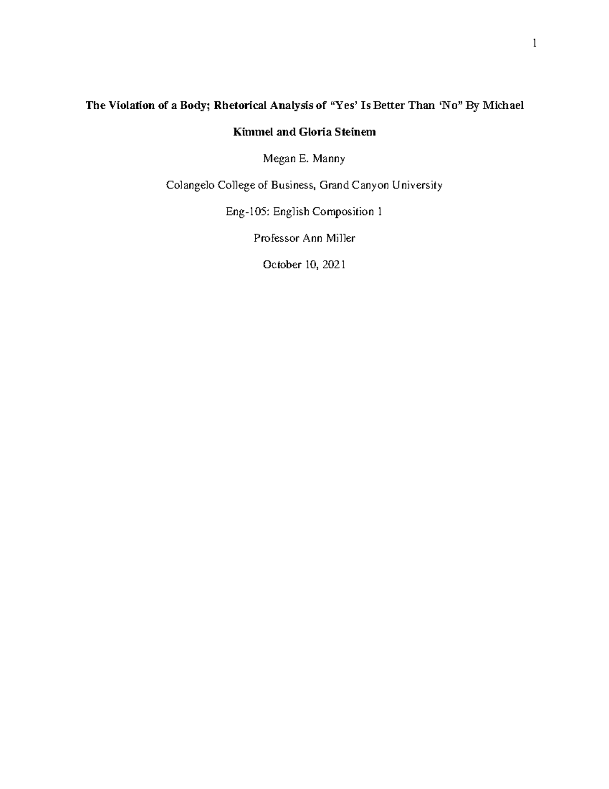 Writing Center Style APA 7th Edition Template Without Abstract-2 - The ...