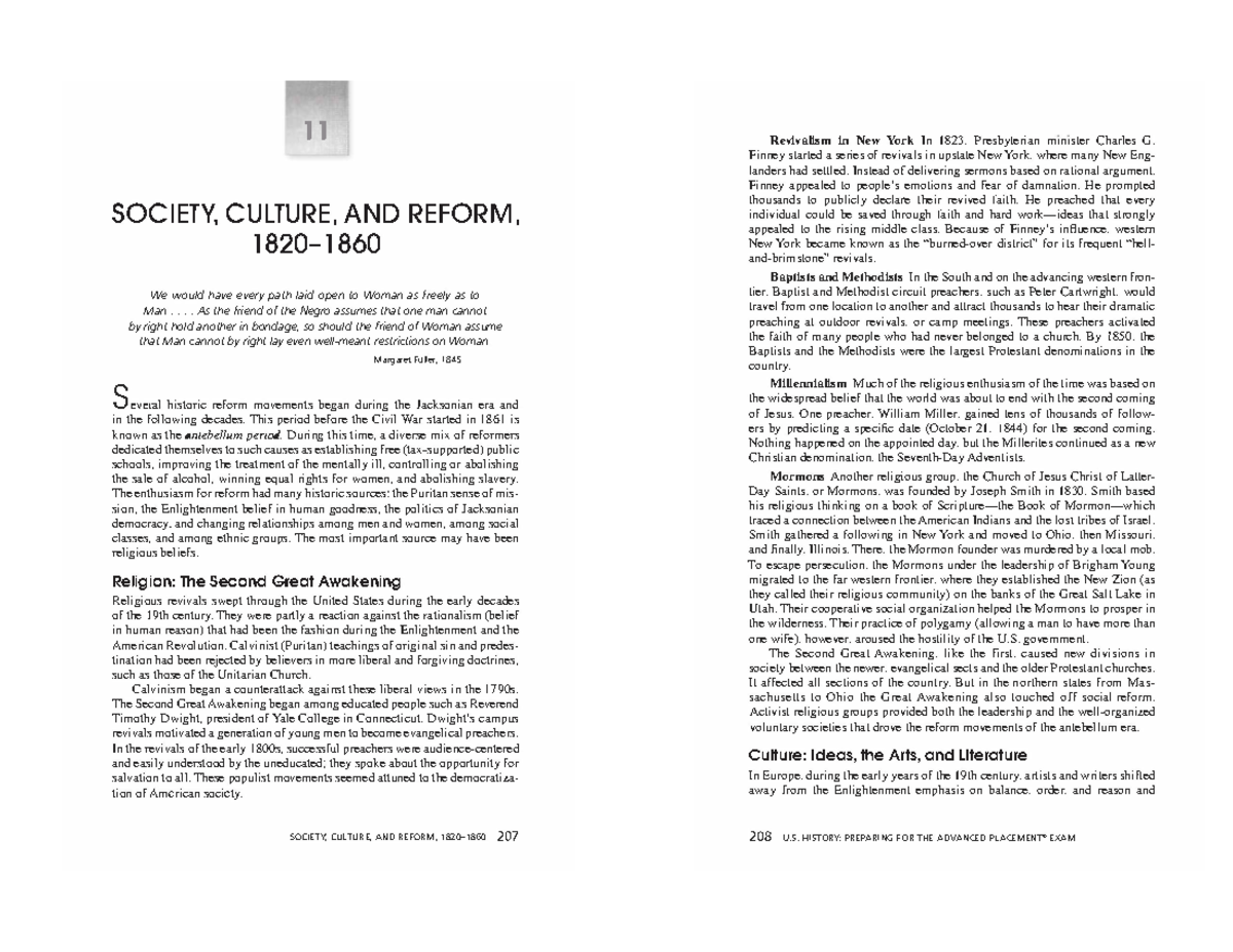 AMSCO APUSH 11 PDF - $ " $ ! $ ! #$ $ - Studocu