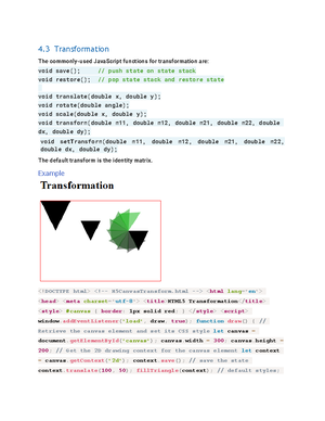 HTML 7 - HTML 7 - 3 CSS Functions calc(expr): accepts a mathematical expression (with ...