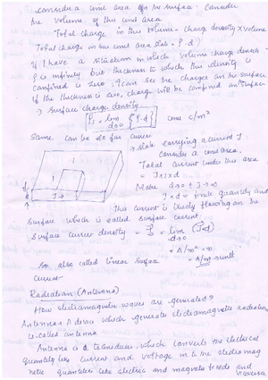 Chapter 1-basics of electromagnetism - Electromagnetic theory - Studocu
