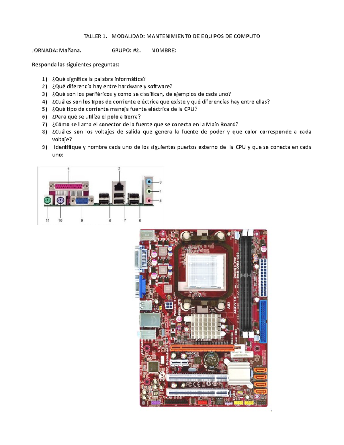 Taller%20de%20Mantenimiento - TALLER 1. MODALIDAD: MANTENIMIENTO DE ...