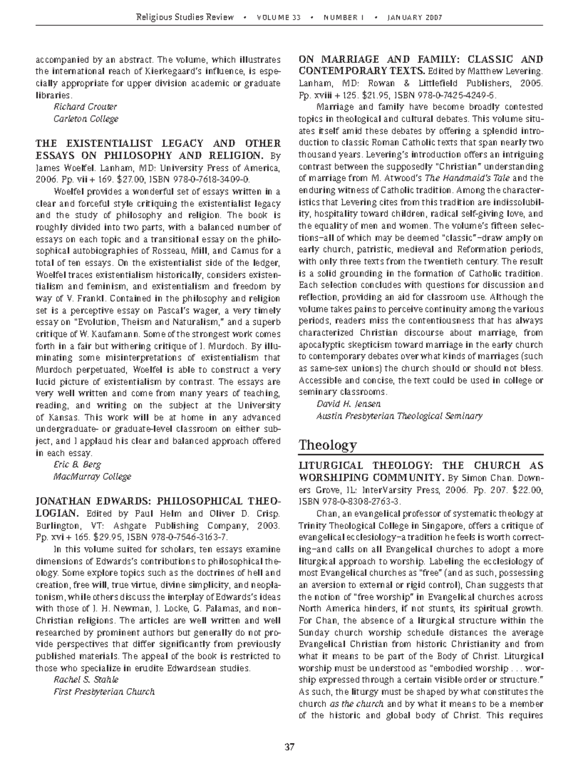 Creation Regained Biblical Basics for a - accompanied by an abstract ...