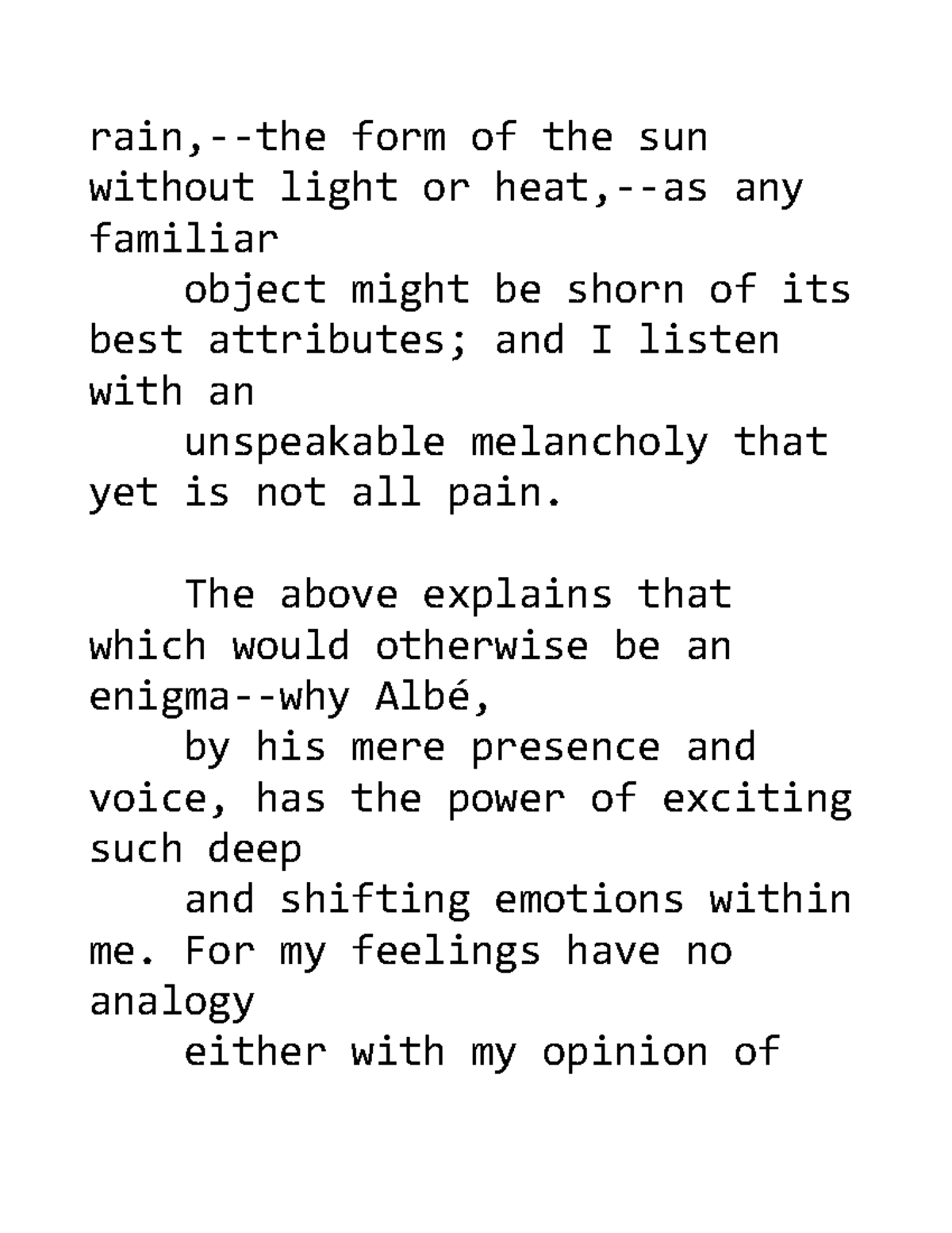 MNBM,JHJ89987 - him a long account of the arguments of all my friends ...