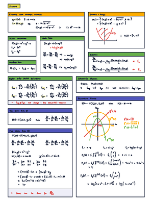 Differential Equations Cheat Sheet - Differentialequations ooes one Ivp ...