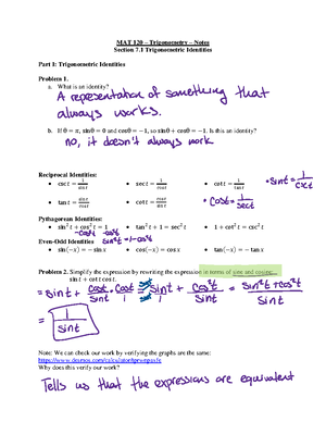 MAT 120 - Notes - Chapter 1 Review - Key - MAT 120 – Chapter 1 Review ...