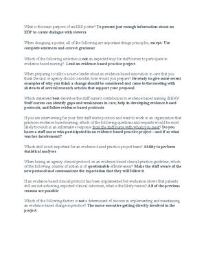 Picot - Essay - The Clinical Issue and research Questions Developed ...