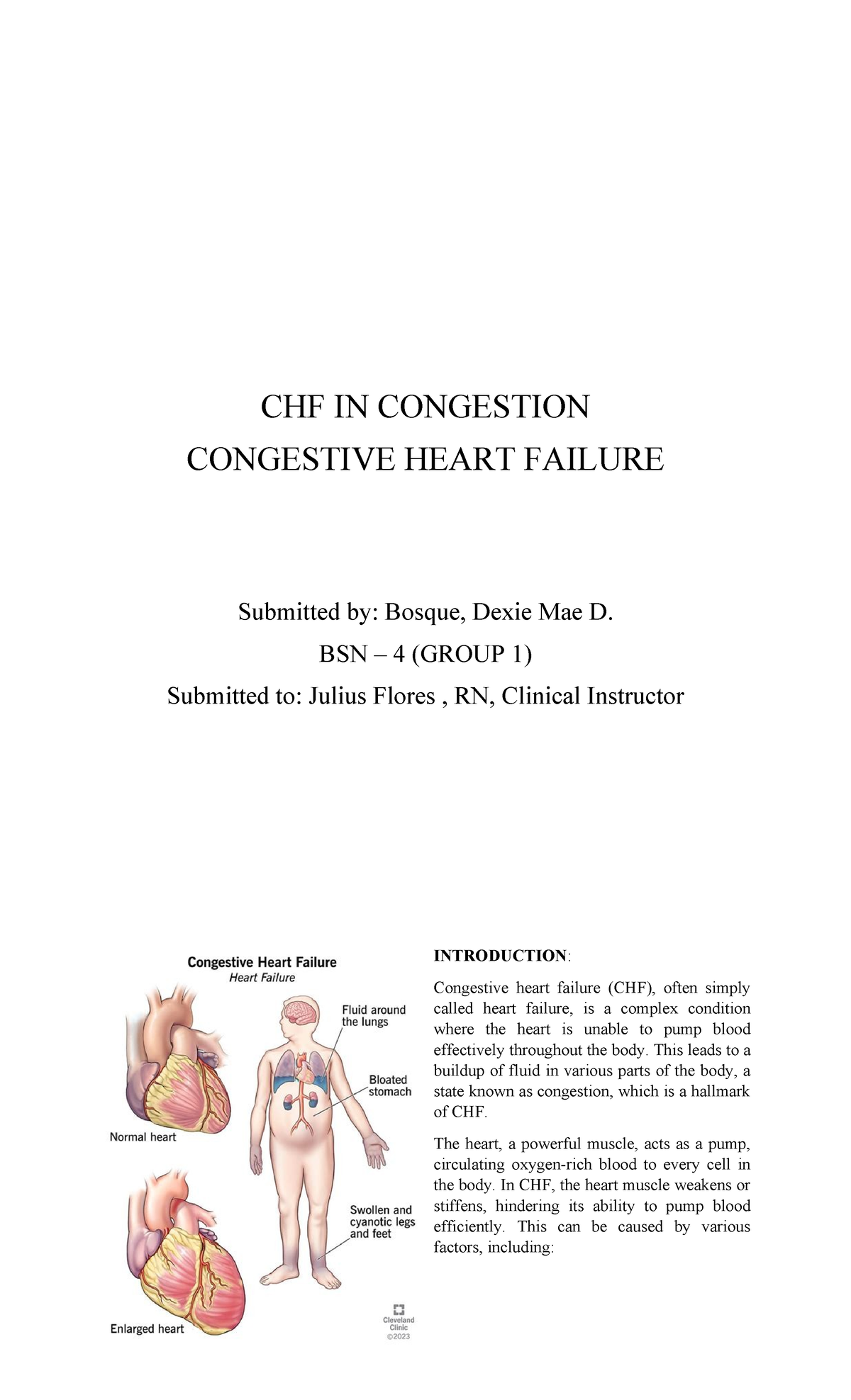 CHF%20IN%20 Congestion - CHF IN CONGESTION CONGESTIVE HEART FAILURE ...