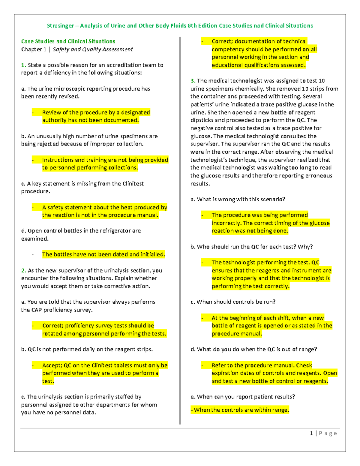 AUBF Case Study - Strasinger - Case Studies and Clinical Situations ...