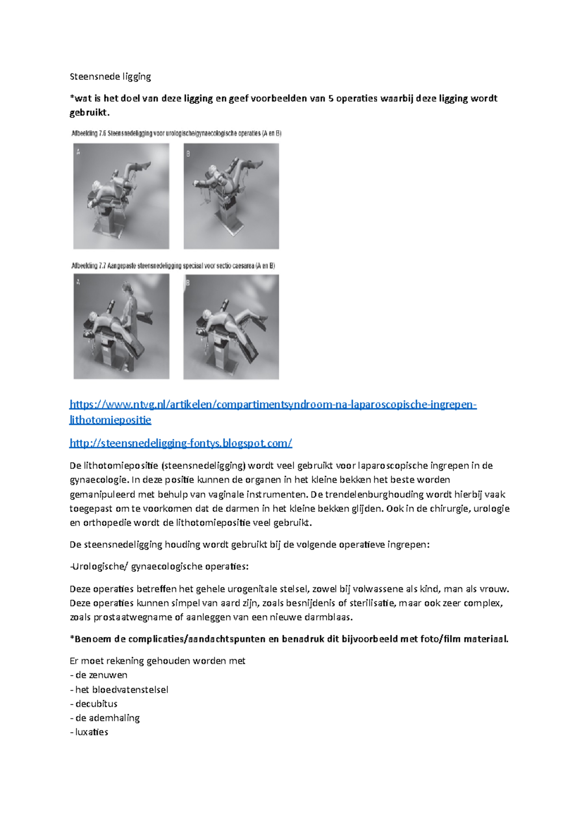 Steensnede ligging - Steensnede ligging *wat is het doel van deze ...