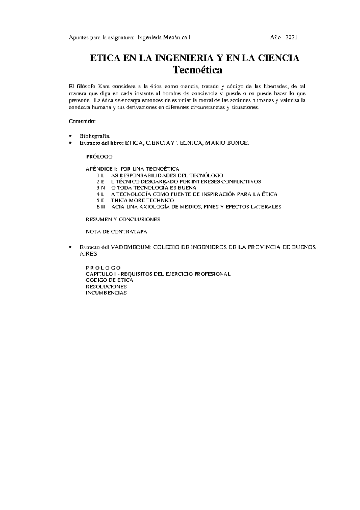 4- Etica EN LA Ingenieria Y EN LA Ciencia - Tecnoetica - Apuntes para ...