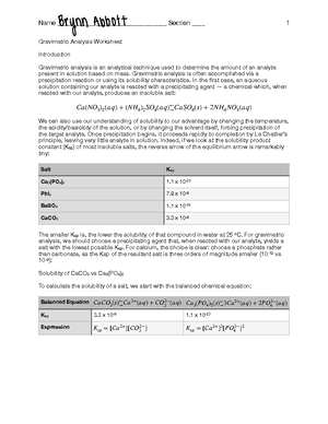 Titration Worksheet - Name ...