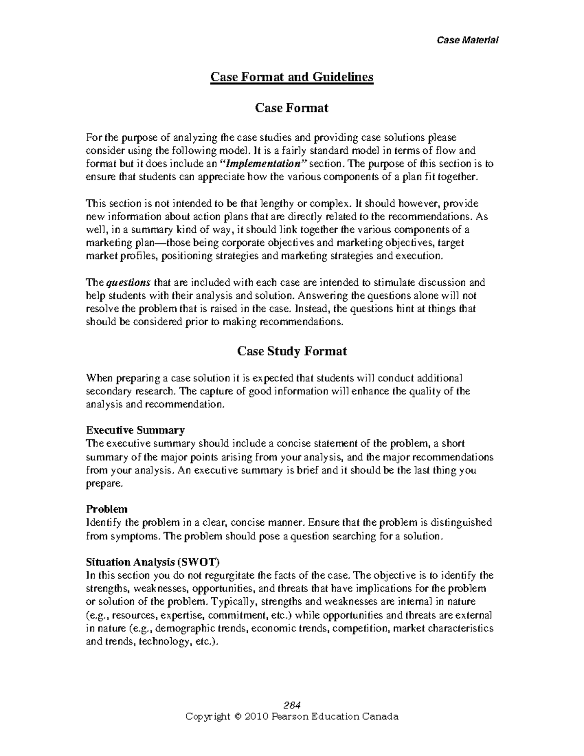 20 tuck im 8e case-format - Case Material Case Format and Guidelines ...