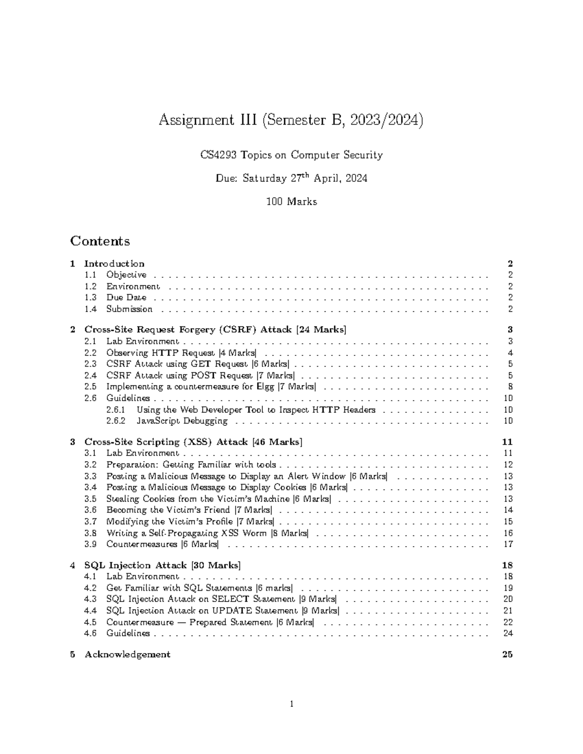 Assignment 3 - 6 Using the Web Developer Tool to Inspect HTTP Headers 2.6 JavaScript Debugging 3 ...