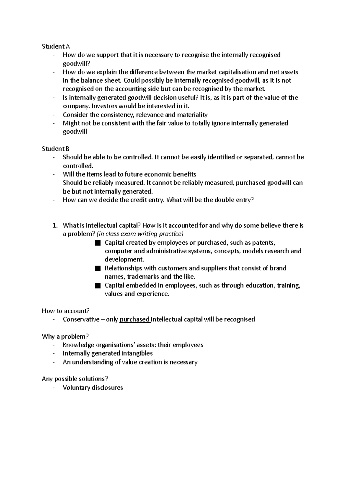 Tute 11 - Week 11 Tutorial Work - Student A - How do we support that it ...