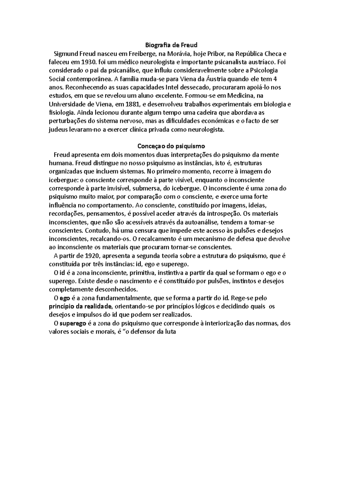 Biografia de Freud - psicologia - Biografia de Freud Sigmund Freud ...