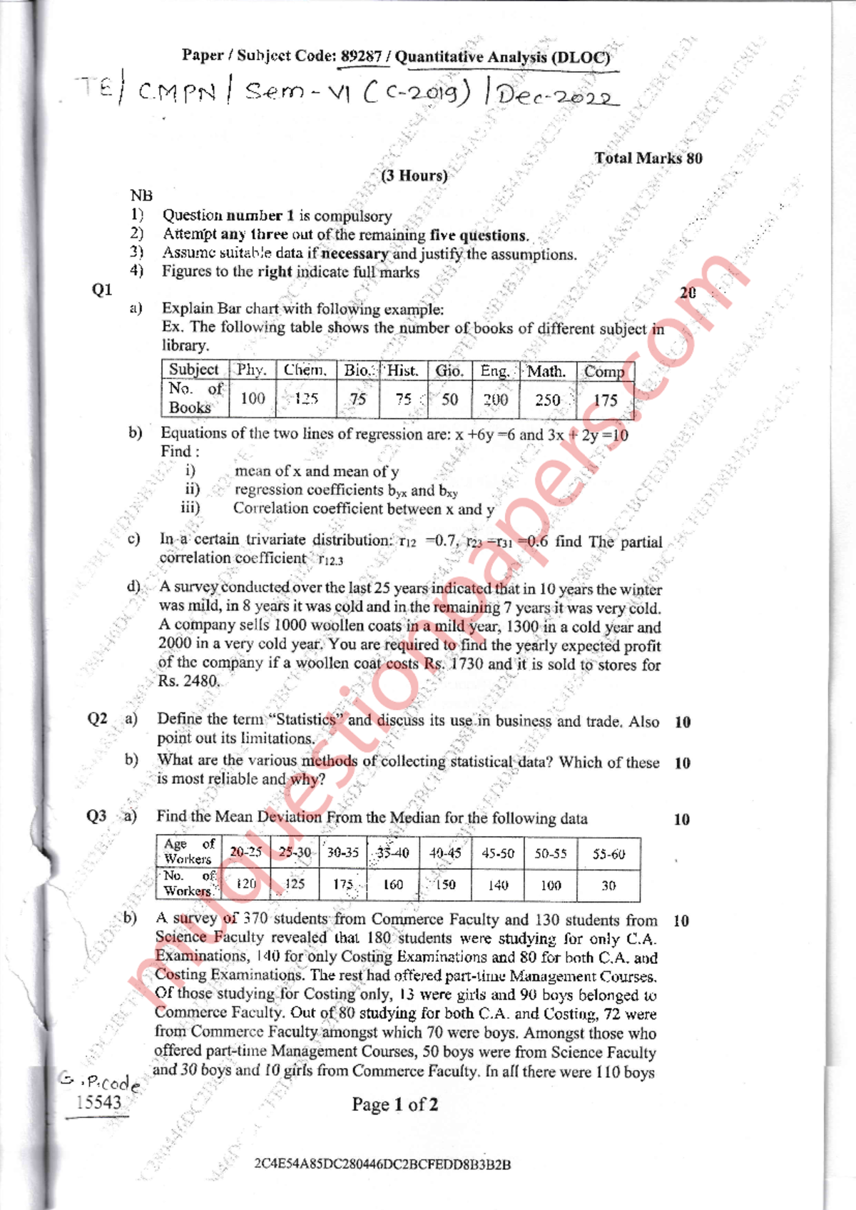 Qa - questions - - Studocu