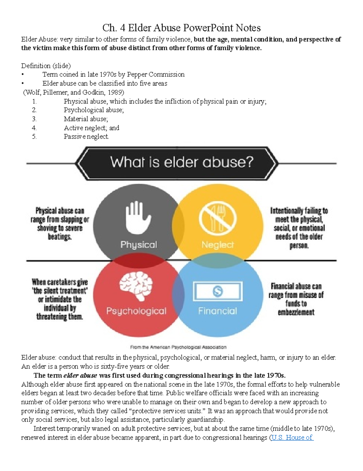 Ch. 4 Power Point Notes - This course was taught by Dr. Lee - Ch. 4 ...