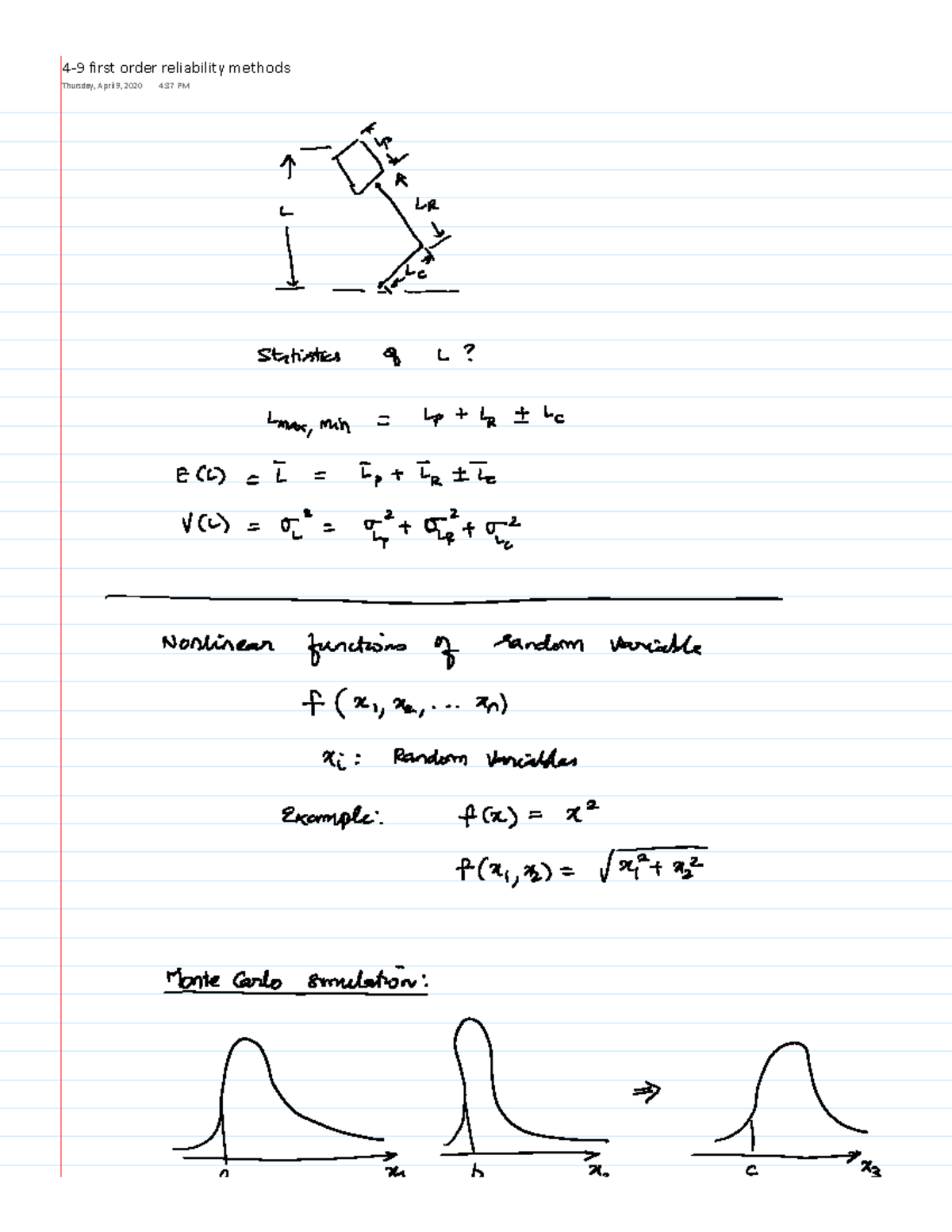 4-9 first order reliability methods - ME 57100 - κͲε ĨŝƌƐƚ ŽƌĚĞƌ ...