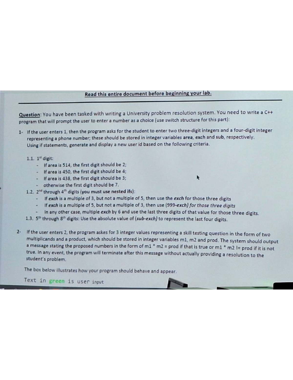 Lab 2 - lab 2 question - COEN 243 - Studocu