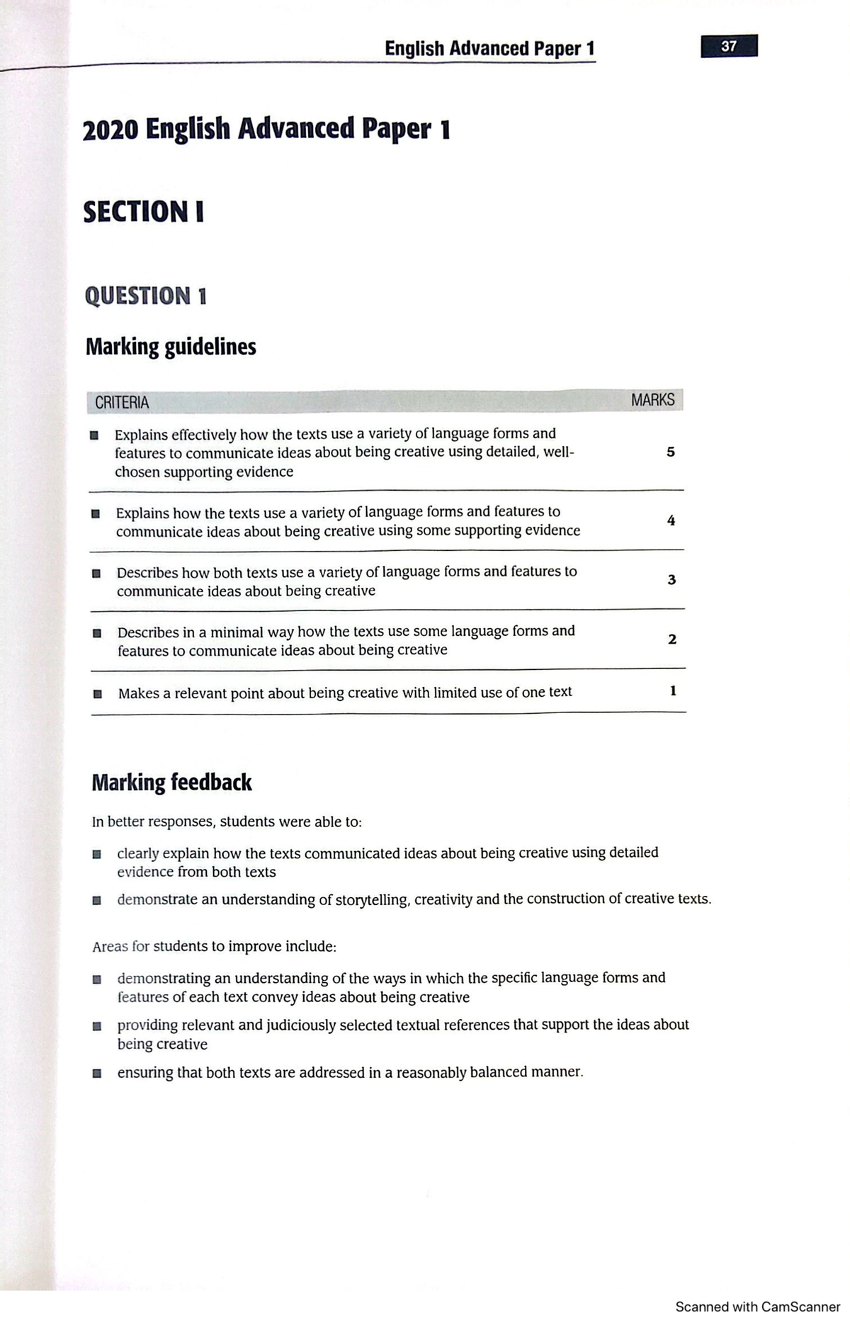 2020 Unseen Samples - HSC Workbook - English Advanced Paper 1 37 2020 ...