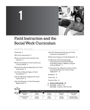 MSW Field Practicum Manual 2015-2016 - Master of Social Work Field ...