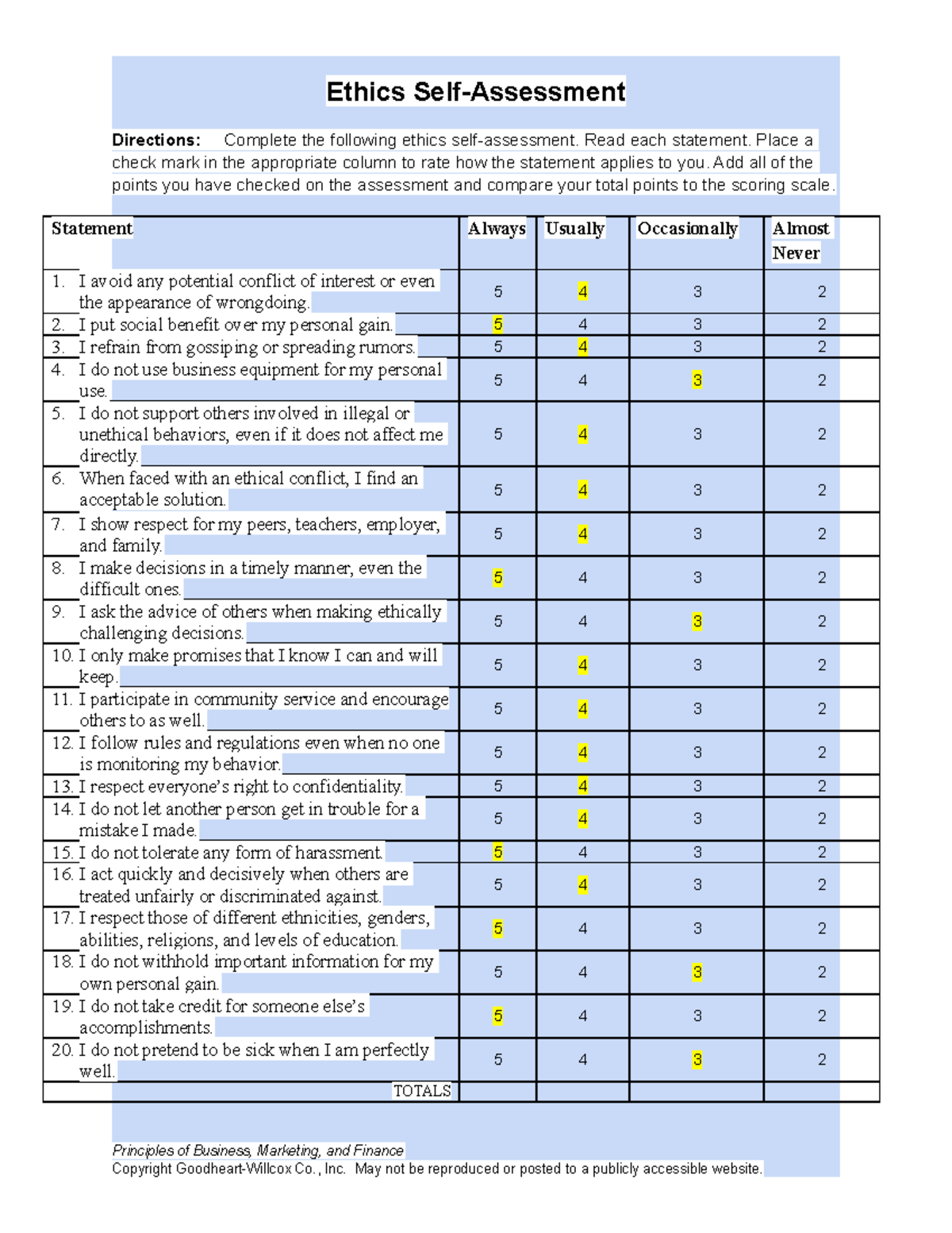 Owusua Hull - Ethics Assessment - 10224884. Ethics Assessment - Ethics ...