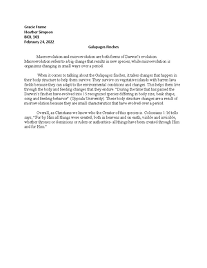 Biomolecules OF Cells Assignment Instructions - BIOL 101 - LU - Studocu