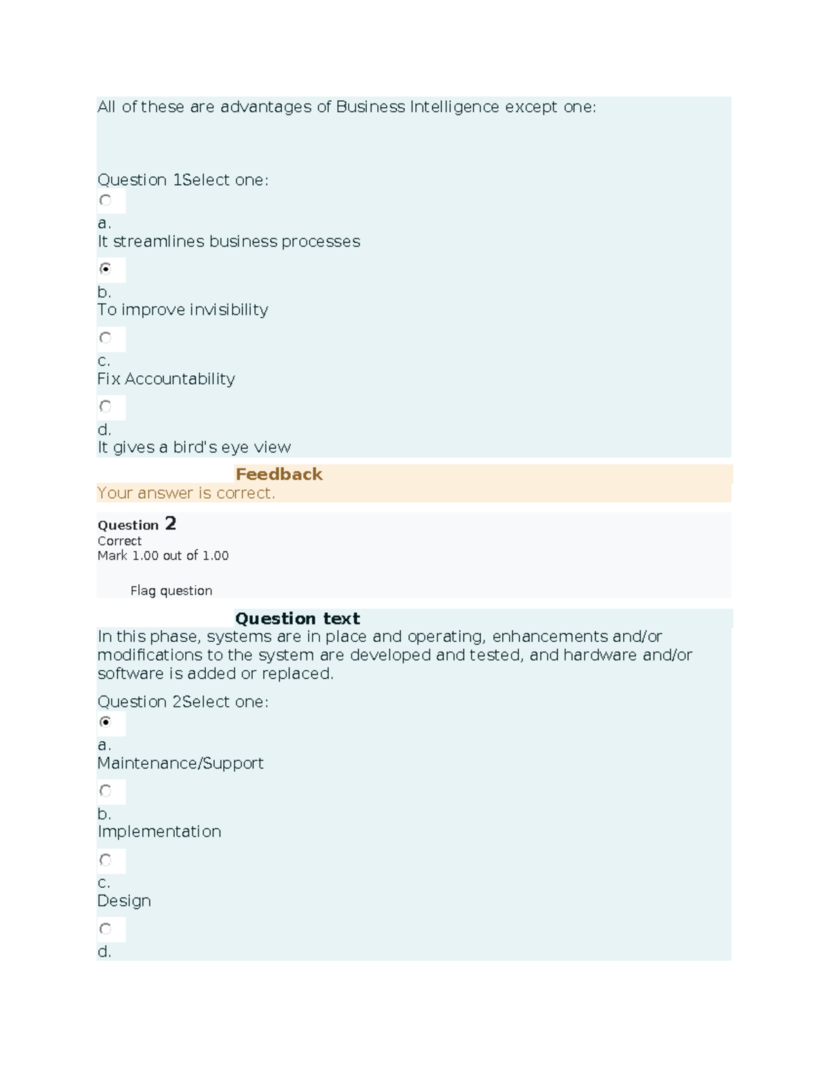 Information management - All of these are advantages of Business ...
