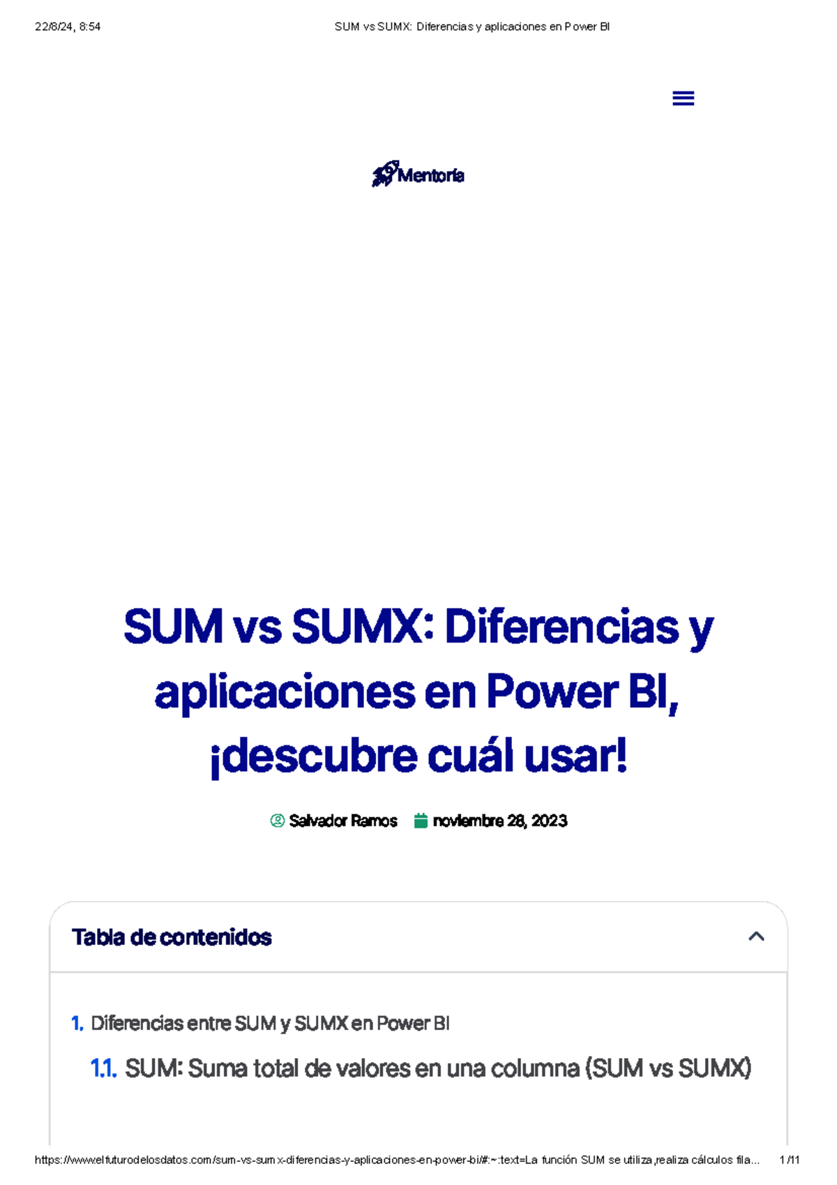 SUM vs SUMX Diferencias y aplicaciones en Power BI - SUM vs SUMX Diferencias y aplicaciones en ...