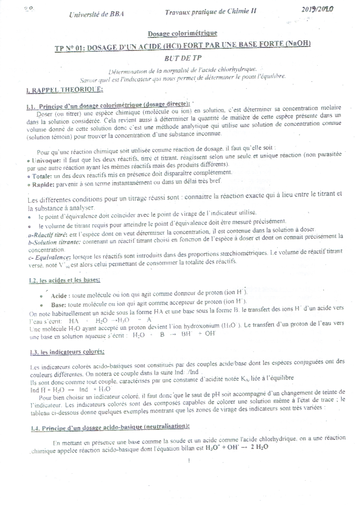 TP thermodynamique et chimie des solutions Kermiche S - Chimie ...