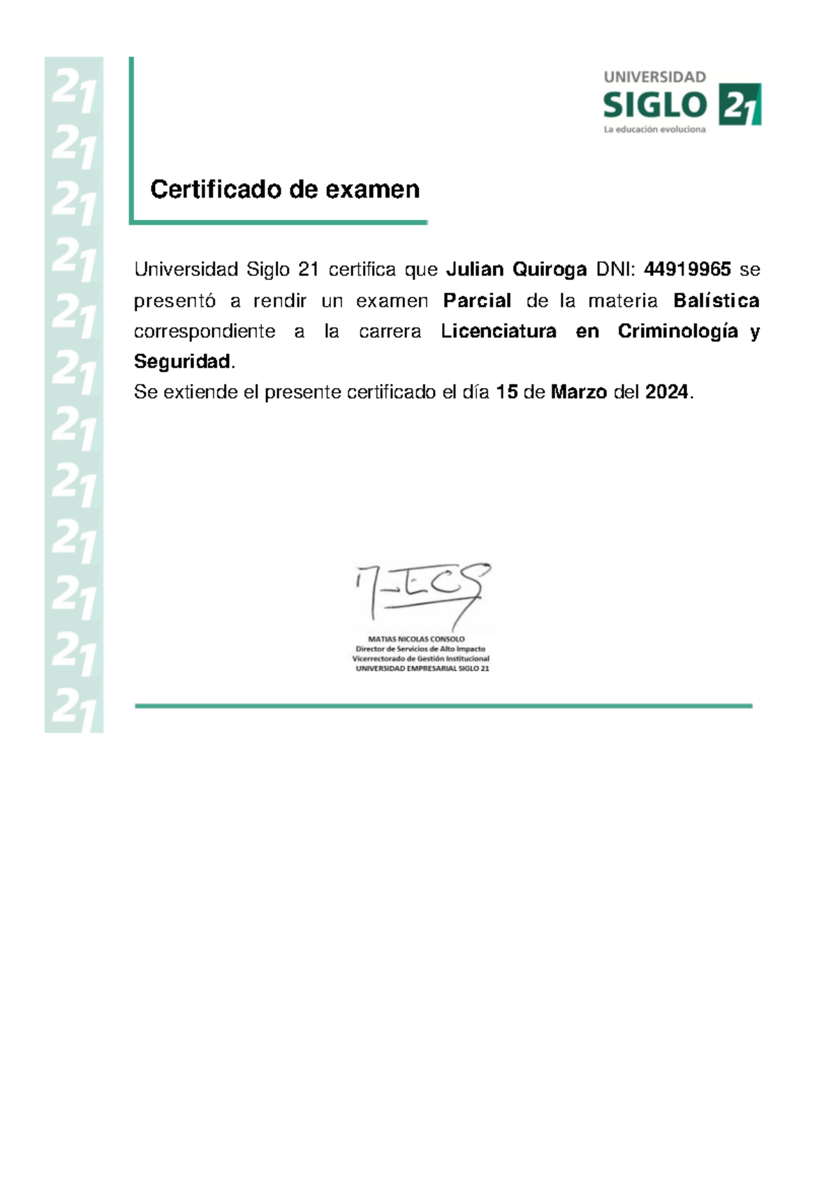 Certificado Examen-Julian Quiroga 15 - subir archivos random para tener ...