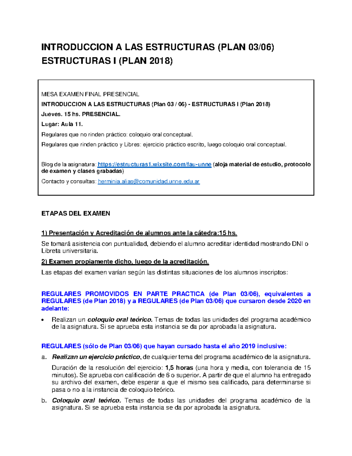 E1-grabaciones de clases y material de estudio completo - INTRODUCCION A LAS ESTRUCTURAS (PLAN ...
