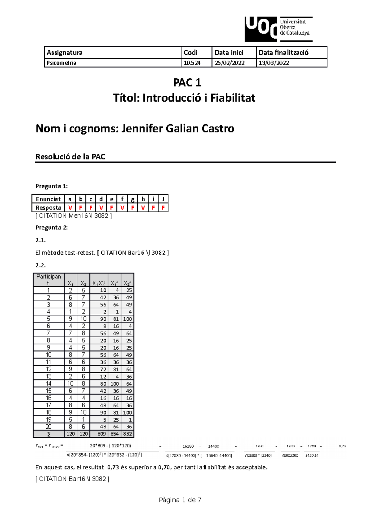 PAC1-moduls i activitats pràctiques - Psicometria 10 25/02/2022 13/03 ...