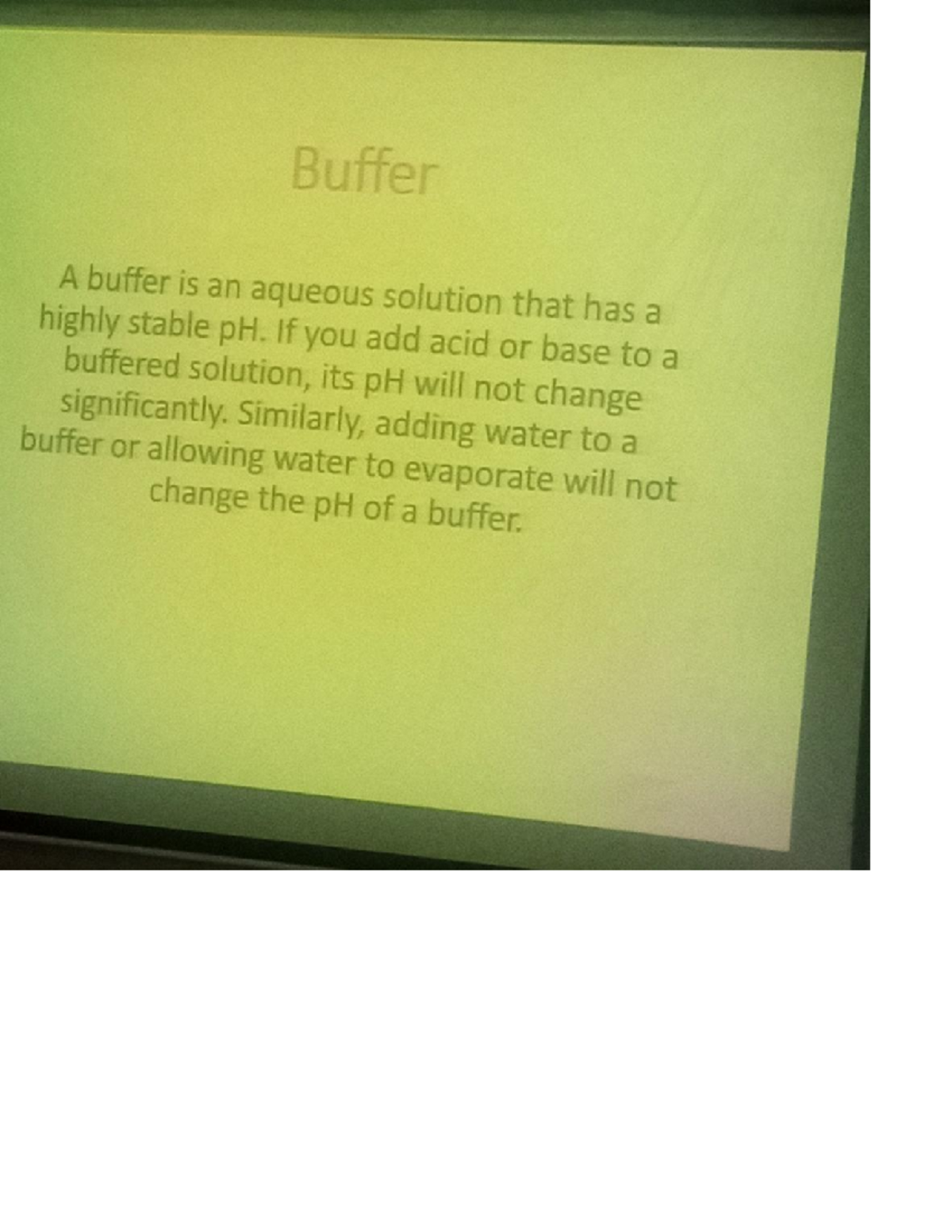 Buffer and their mechanism of action - Buffer A buffer is an aqueous ...