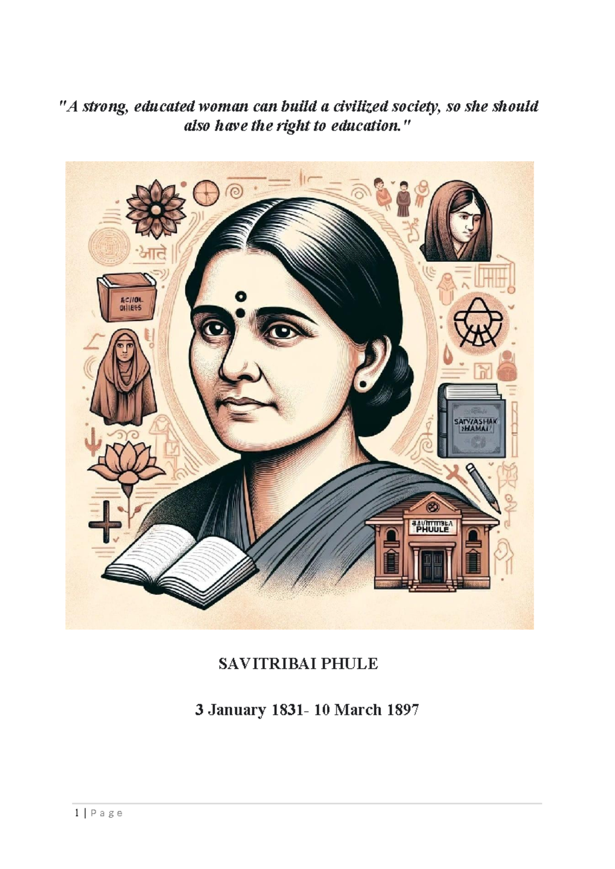 Ffull file (5) - notes - "A strong, educated woman can build a ...