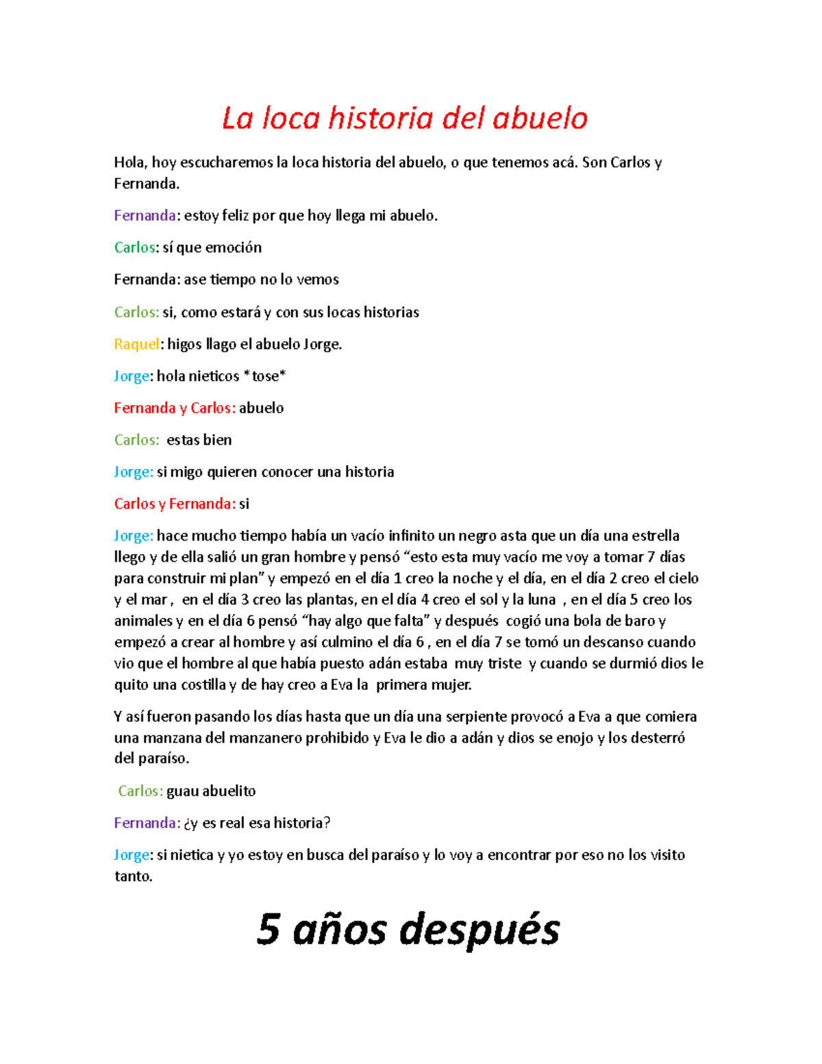 La loca historia del abuelogdfgfgdfg dsg sdgggggg - La loca historia ...