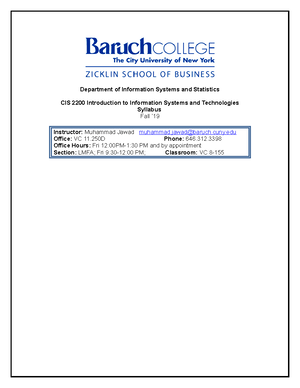 SPRING Excel Module for CIS2200 - SAM Excel and Access Module 1. Overview SAM Excel & Access ...