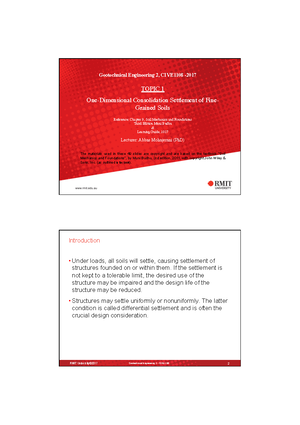 Geotechnical Engineering 2-Direct shear test lab report - CIVE 1108 ...