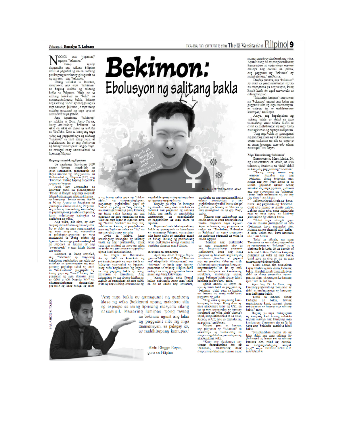 Bekimon article - I realyy like tis - Secondary Education in Filipino ...