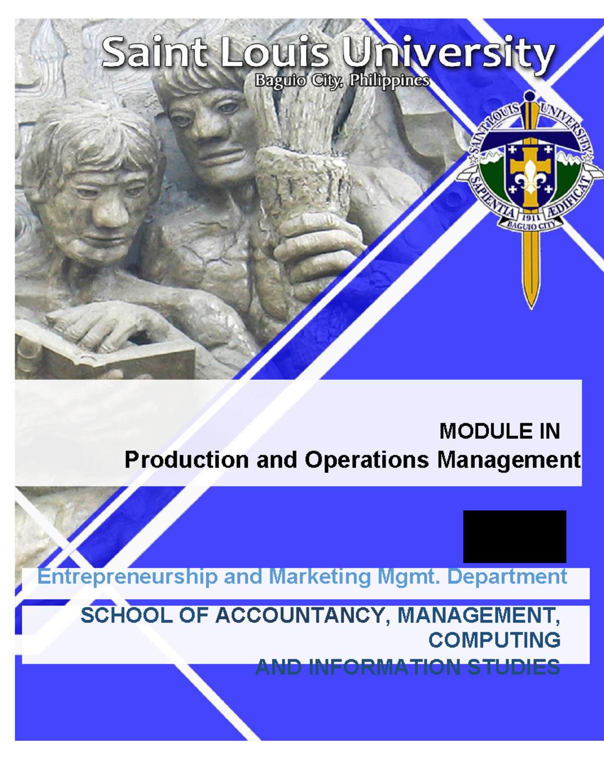 POM Module 2 Unit 3 - notes - POM MODULE IN Production and Operations ...