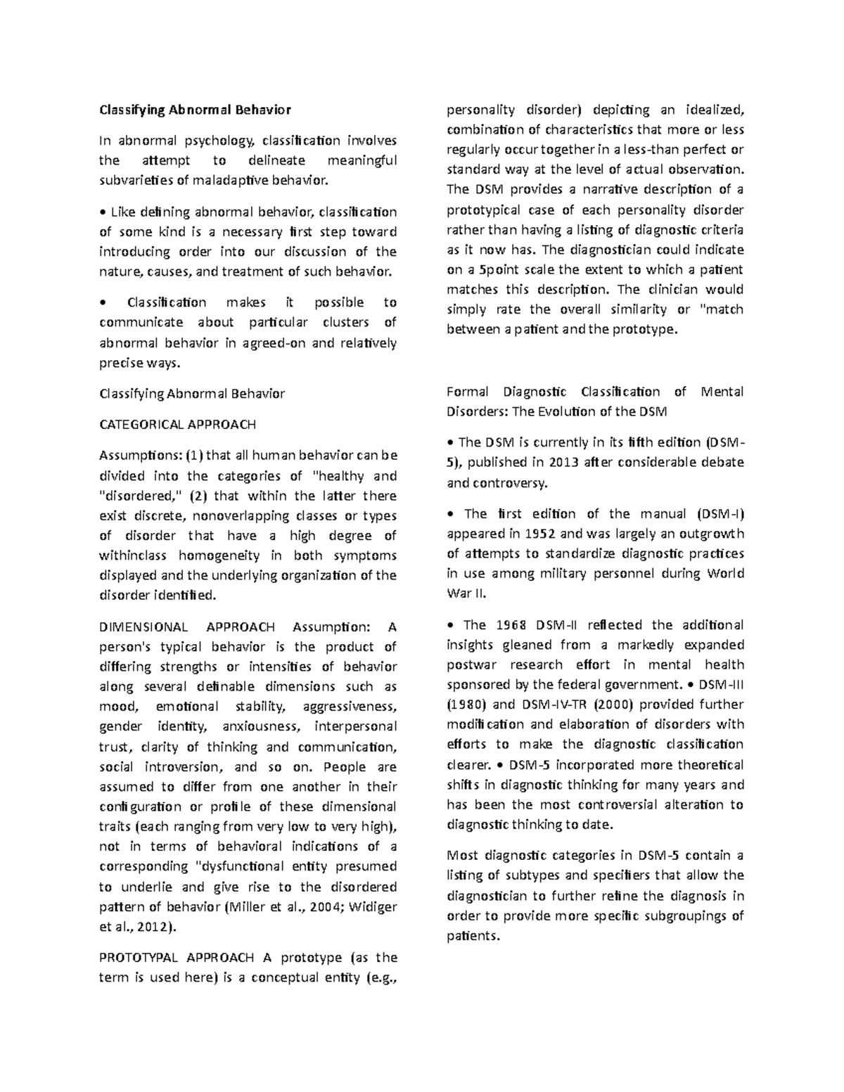 Classifying Abnormal Behavior Like Defining Abnormal Behavior Classification Of Some Kind Is