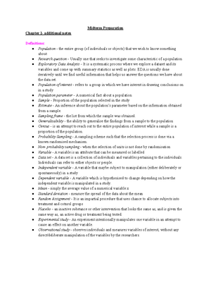 GEA cheat sheet V3 - Exploratory Data Analysis is a systematic process ...