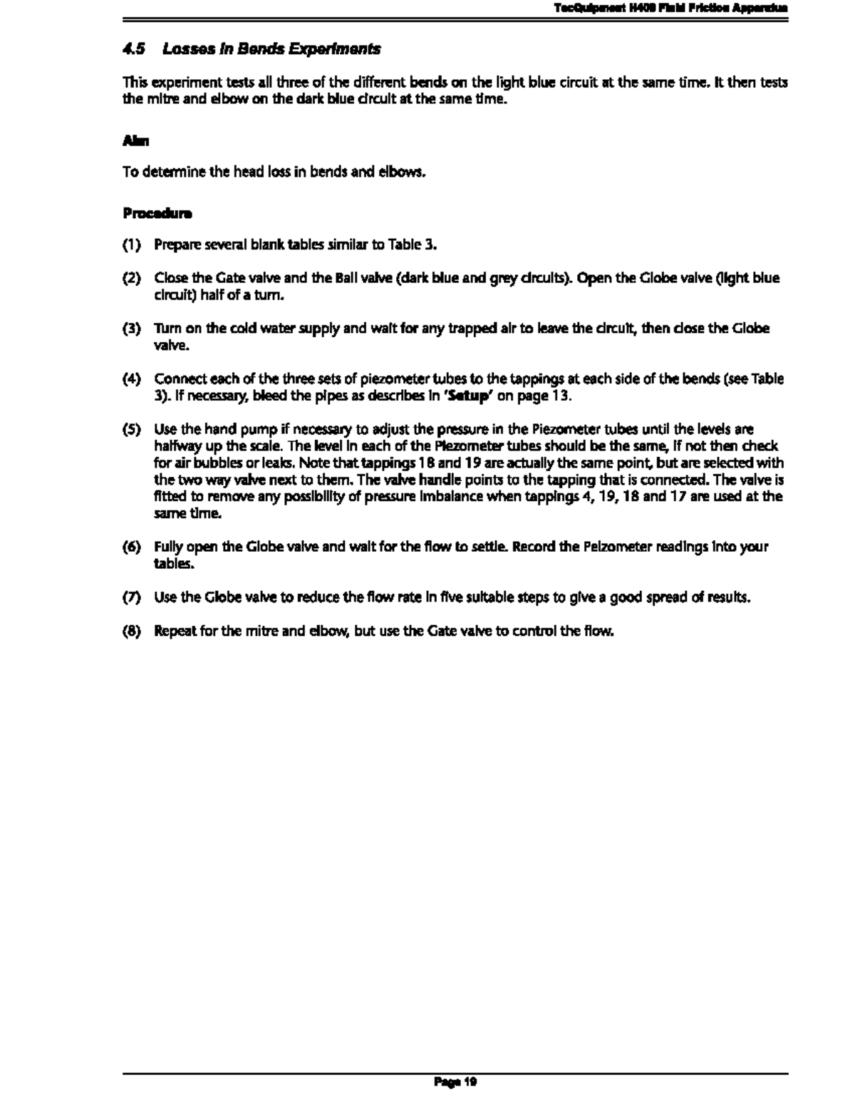 Experiment 2 Losses in Bends - Engineering Surveying - Studocu
